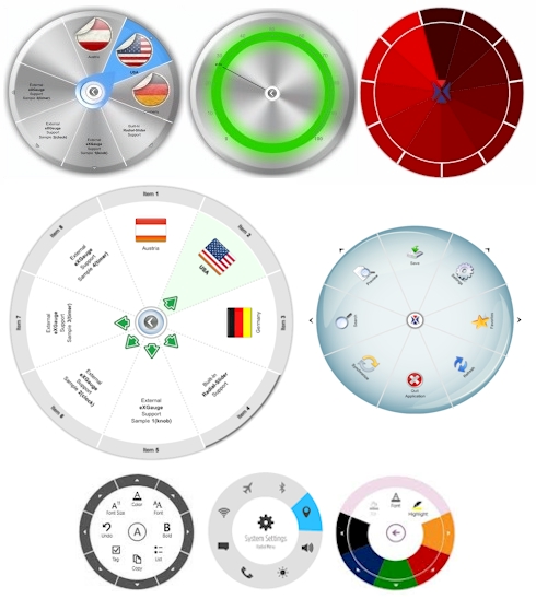 Exontrol Radialmenu Activex Javascript Net Framework Wpf Control Exradialmenu